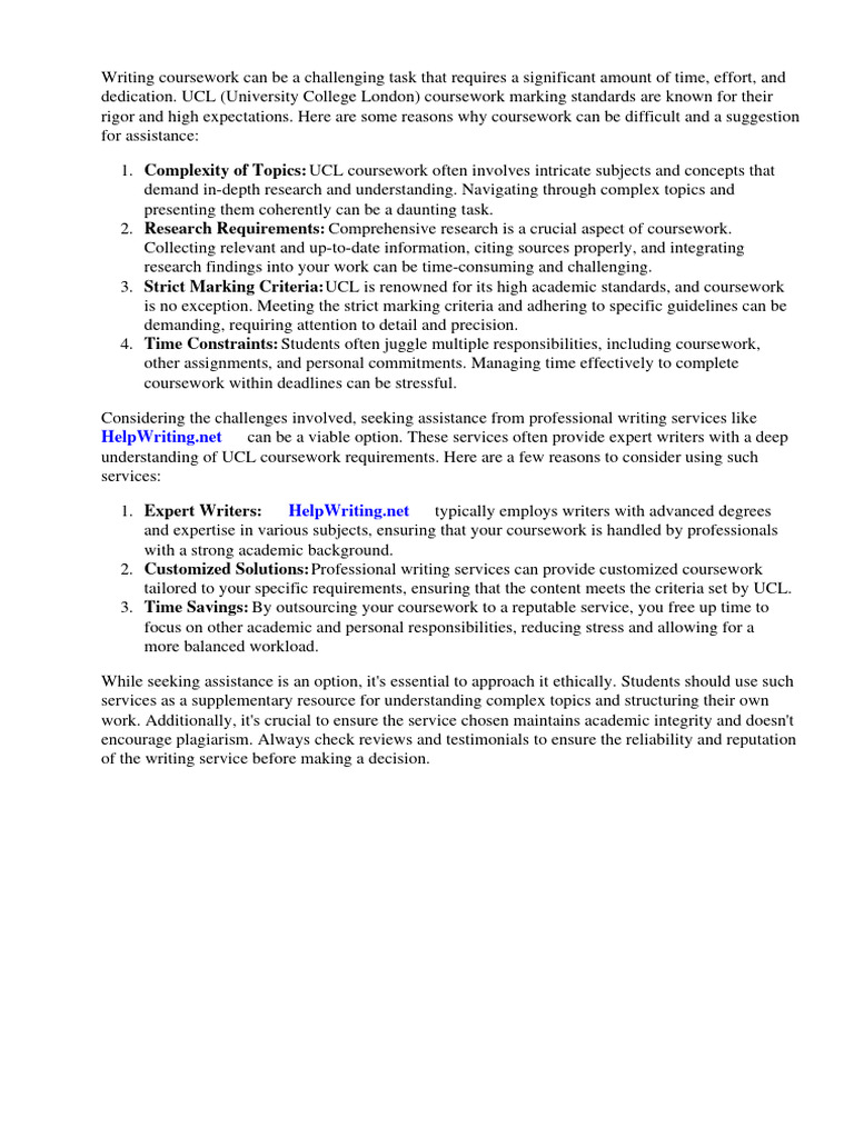 Ucl Coursework Marking | PDF | Social Media | Popular Culture & Media ...