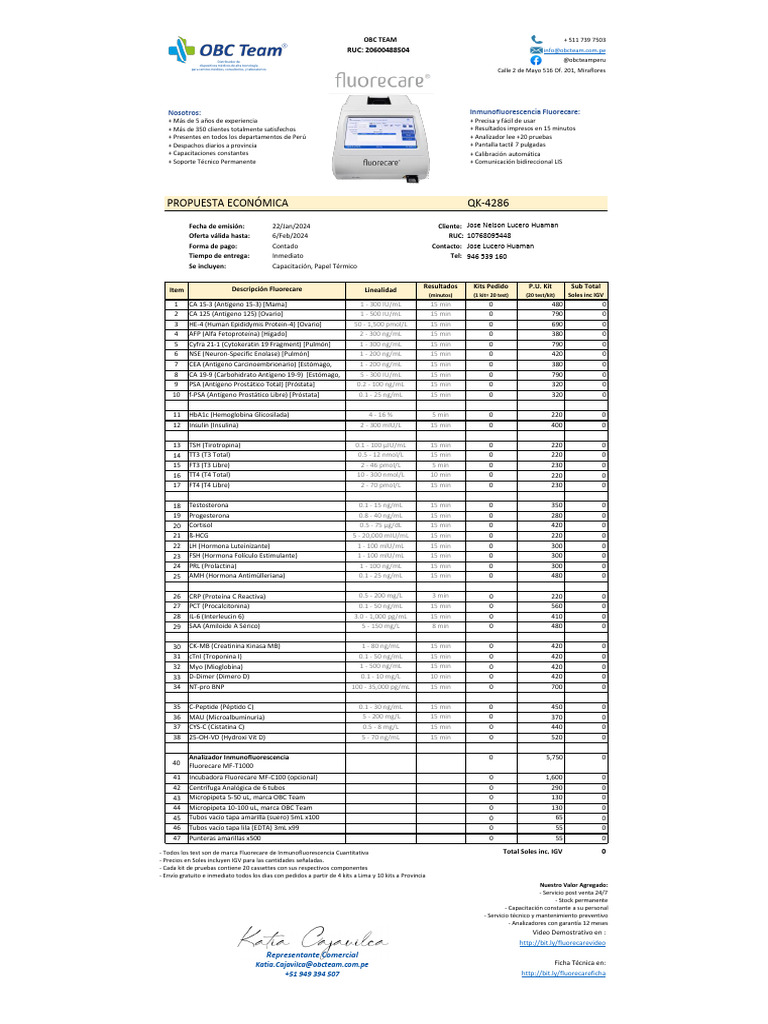 QK - 4286 - Jose Nelson Lucero Huaman | PDF | Hormona estimulante de la ...