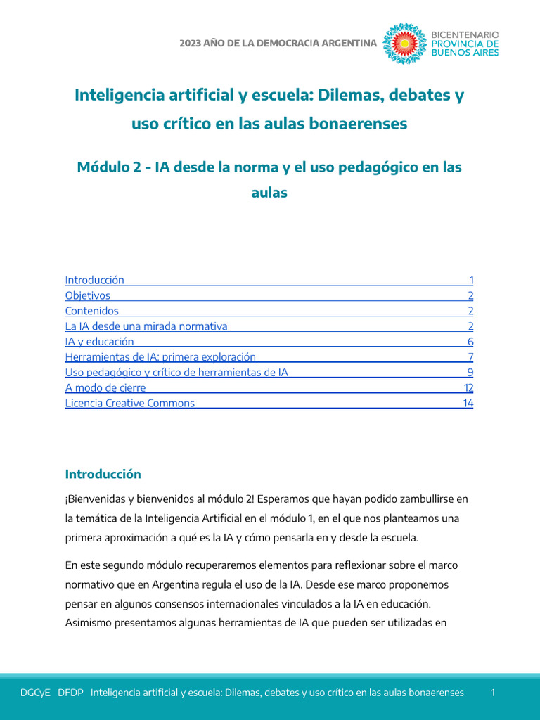 Inteligencia Artificial y Escuela: Dilemas, Debates y Uso Crítico en ...
