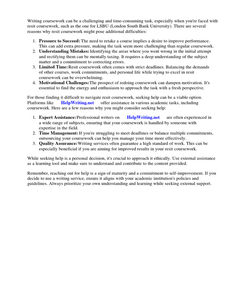 Lsbu Resit Coursework | PDF | Motivation | Motivational