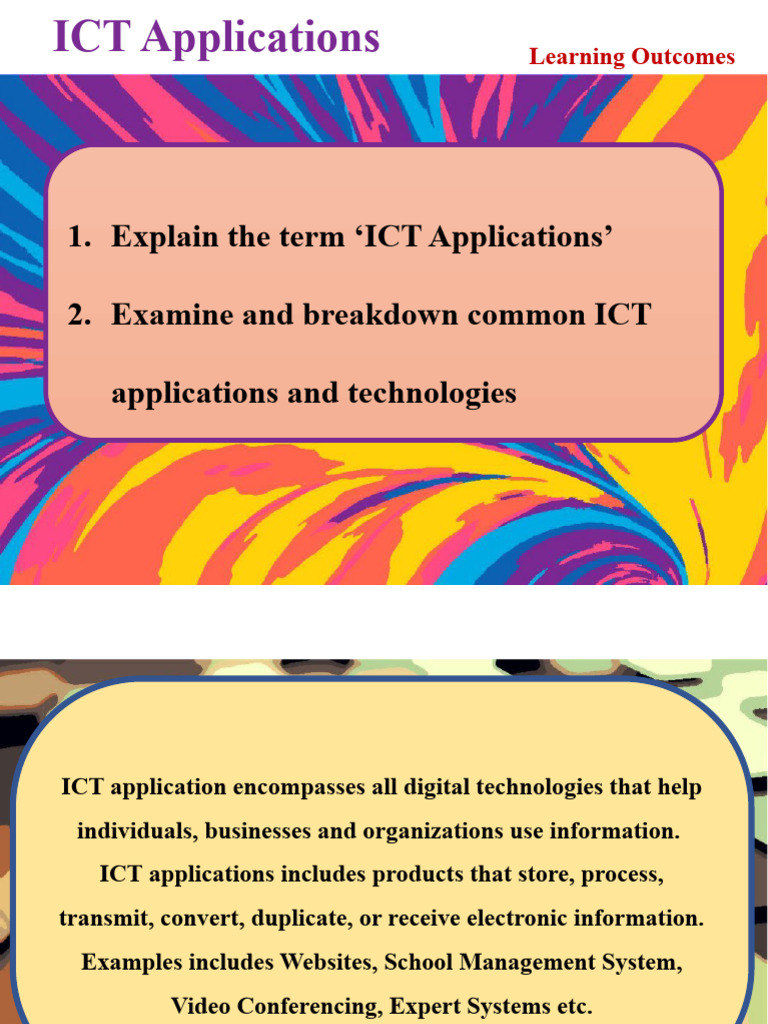 Y9 Computing - Intro To Ict Applc | PDF | Information Technology | Educational Technology