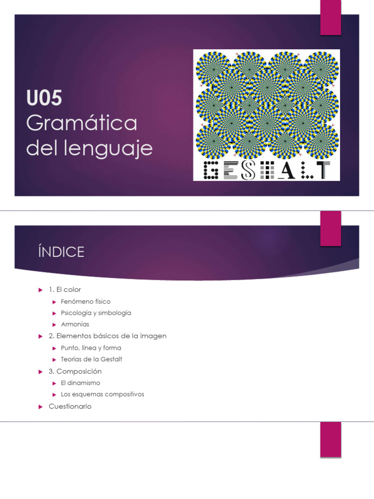 UD05 P Gramática Del Lenguaje | PDF