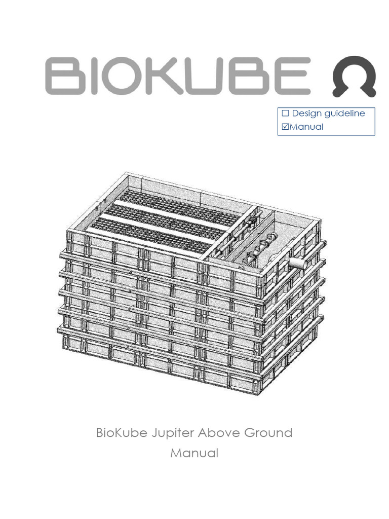Jupiter Above Ground Installation Manual | PDF | Sewage Treatment | Pump