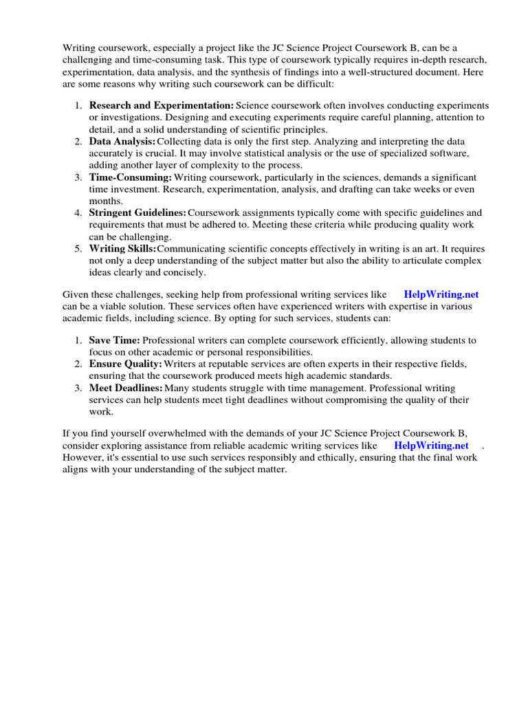 JC Science Project Coursework B | PDF | Greenhouse Effect | Data