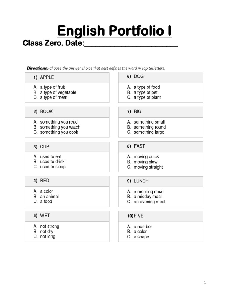 English Portfolio I Ago2017 | PDF | Lingüística | Idiomas