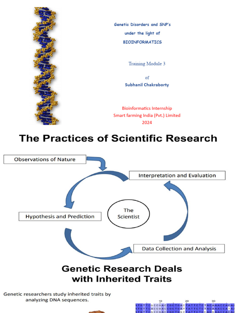 Bioinformatics TM3 | PDF | Single Nucleotide Polymorphism | Genetics Bioinformatics TM3 | PDF | Single Nucleotide Polymorphism | Genetics