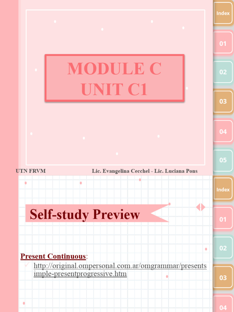 C1 Present Continuous Present Simple Vs Present Continuous Pdf
