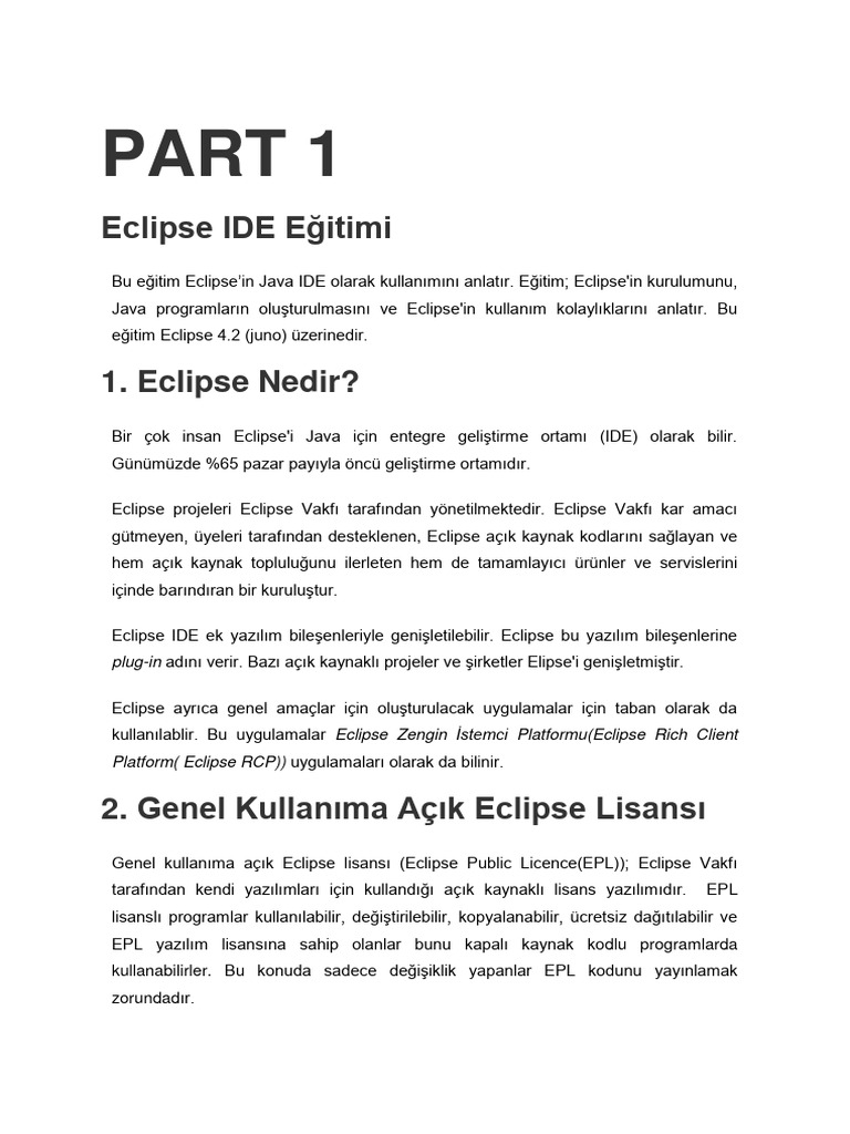 Java Ders Notları | PDF