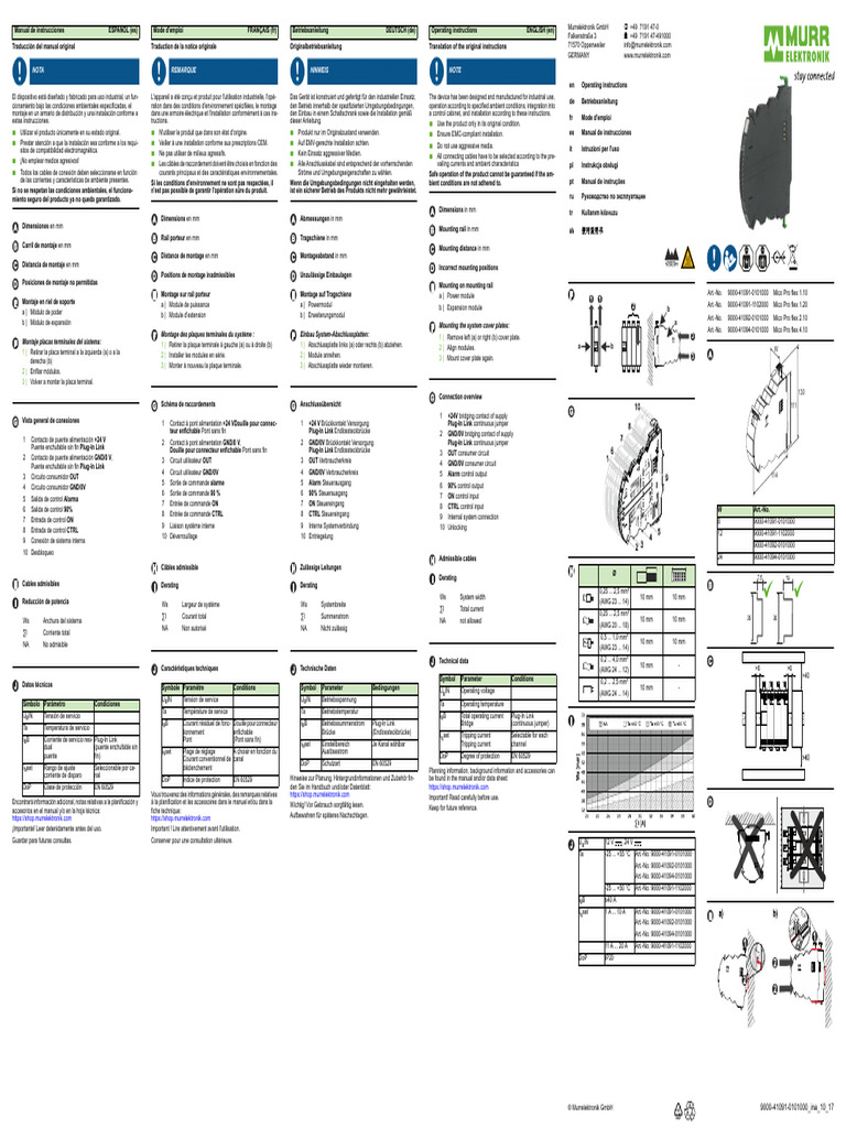 9000-41091-0101000 Ina 10 17 | PDF