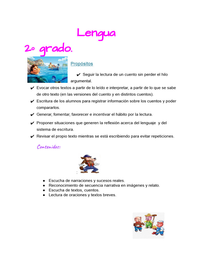 Cuentos - 2 Grado | PDF | Caperucita Roja | Cuentos