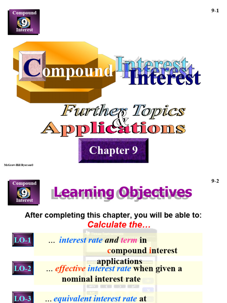 Jerome4 09 | PDF | Interest | Present Value
