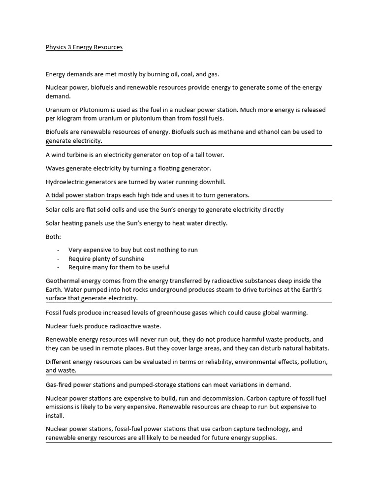 P3 Energy Resources | PDF