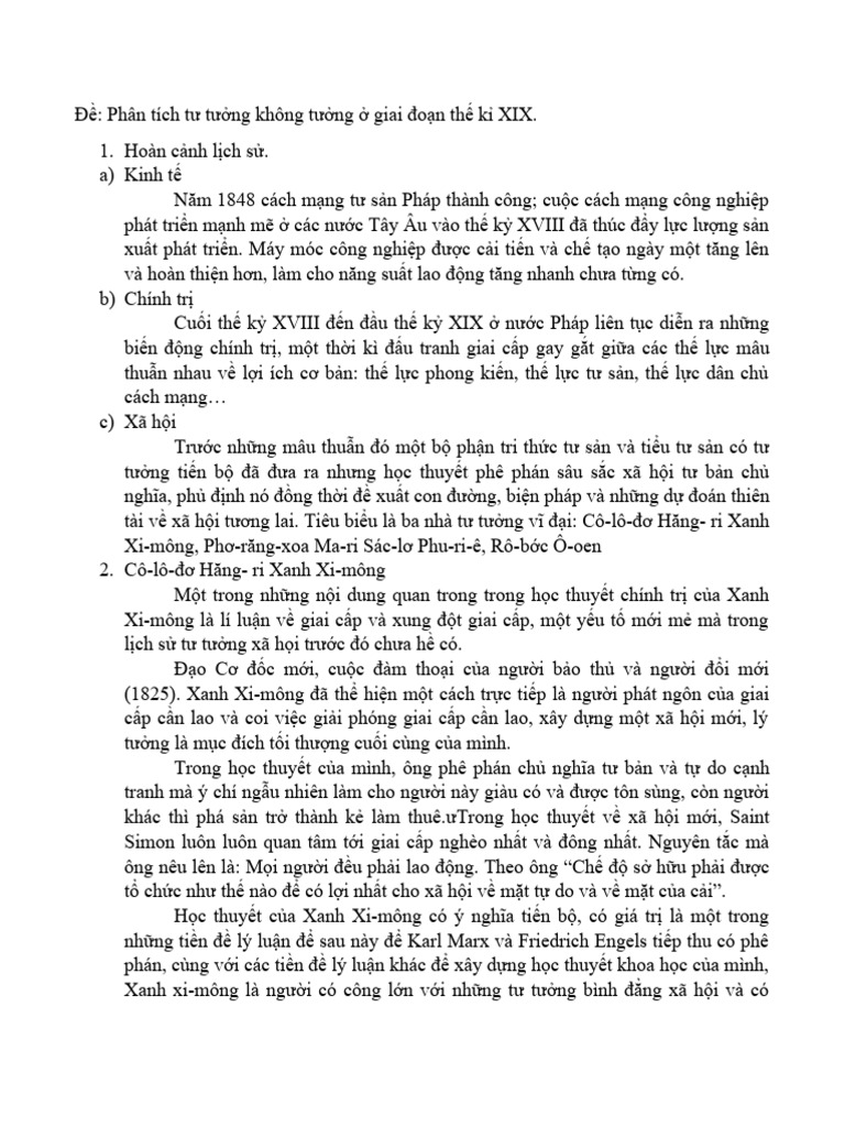 Phân Tích Tư Tư NG Không Tư NG | PDF