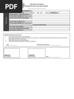 New Signature Update Form | PDF | Signature | Banks