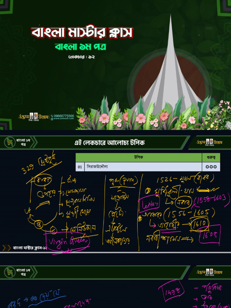 Shiraj Uddowla Lec 12 | PDF