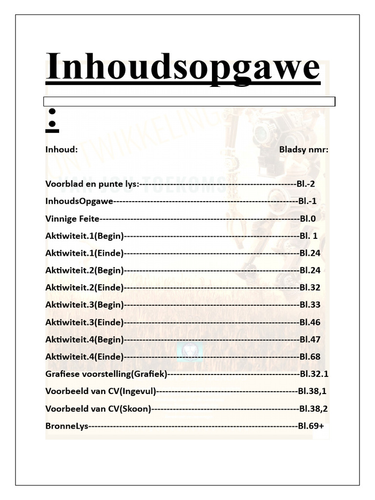 Lo - Vinnige Feite Bladsy | PDF