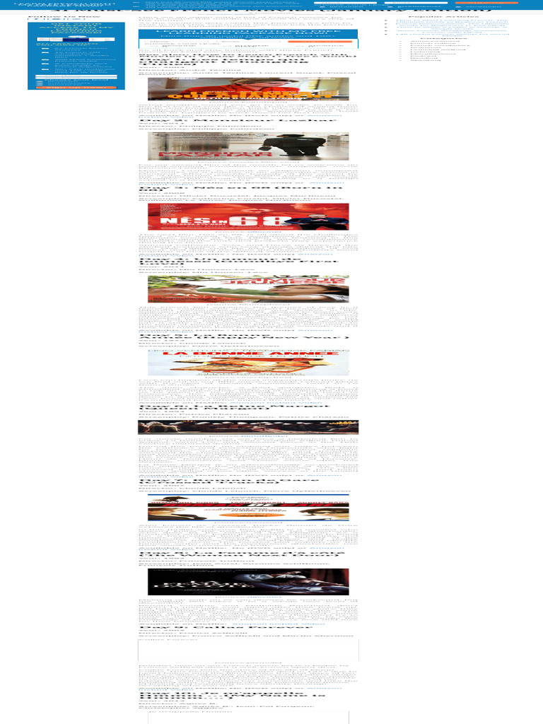 31 Must-See French Movies (January Edition) - Talk in French | PDF