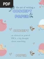 Concept Paper Sample | PDF