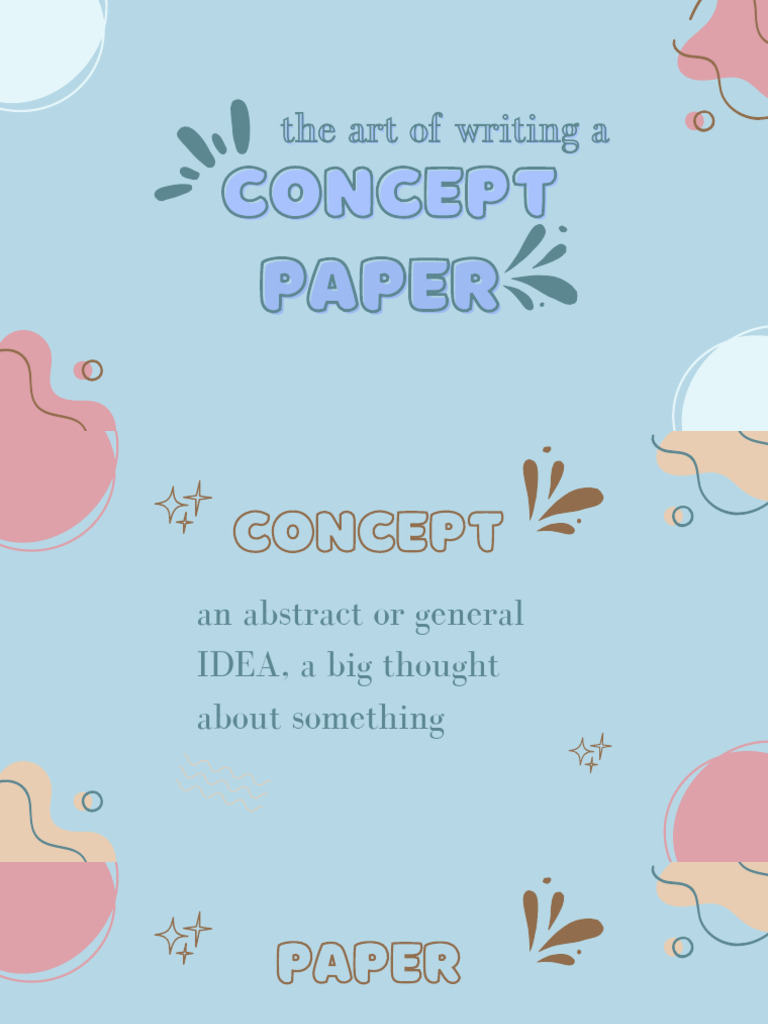 Understanding Concept Papers: A Guide | PDF | Hypothesis | Concept