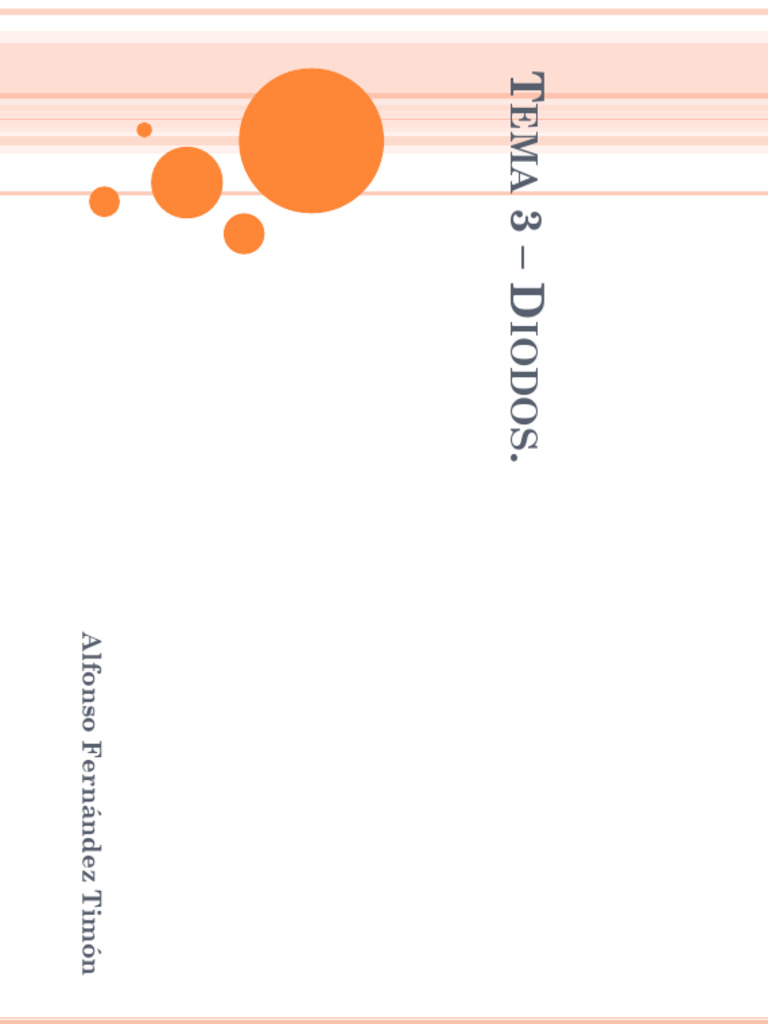 Tema 3-2 | Descargar gratis PDF | Diodo | Rectificador