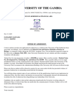 UOG Admissions List 2026 | PDF | Fee | Payments