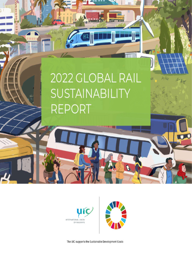 Global Rail Sustainability Report 2022 | PDF | Sustainability | Climate Change Mitigation
