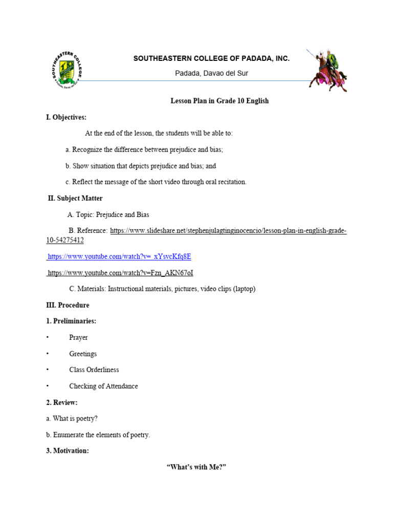 Final LP 2ND Term | PDF | Bias | Prejudices