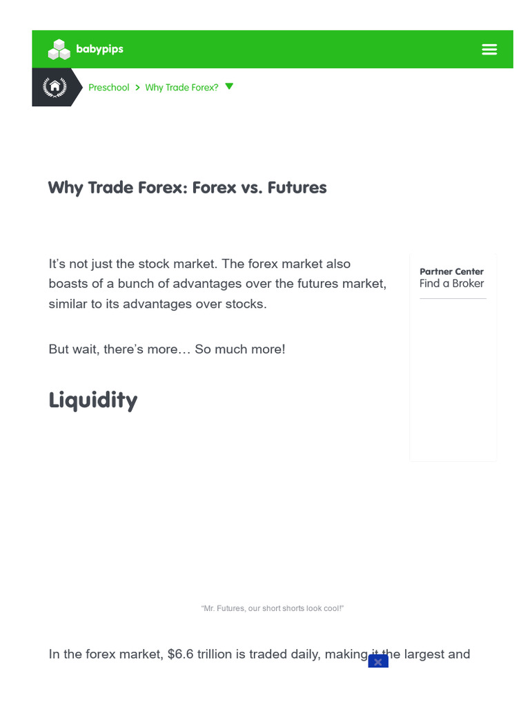 Learnforexforex Vs Futures | PDF | Futures Contract | Foreign Exchange ...