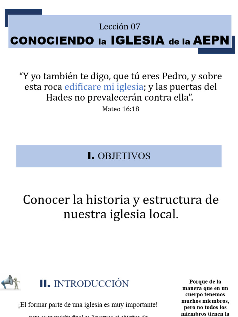 Lección 07-2023 | PDF | Cristo (título) | Iglesia cristiana
