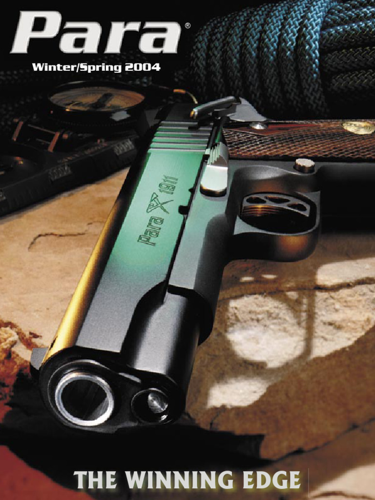 Para Ordnance 2004 - Paraord - Catalog | PDF | Trigger (Firearms) | Handgun