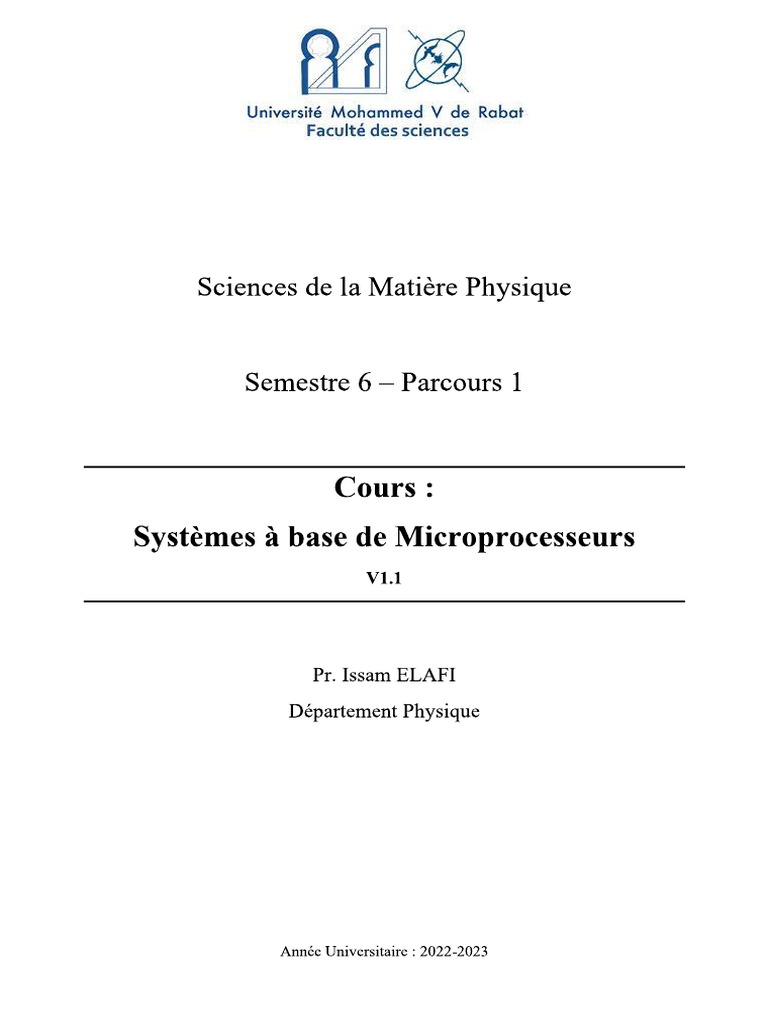 Cours Micro 2023 | PDF