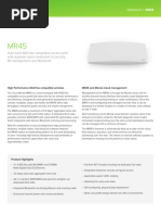 Meraki Datasheet MR36-1 | PDF | Ieee 802.11 | Wi Fi