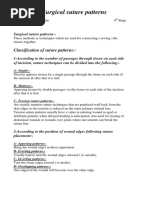 Suture Patterns and Suture Techniques | PDF | Surgical Suture | Medical ...