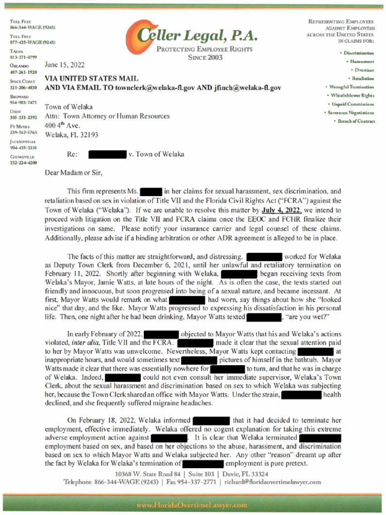 Cellar Legal Demand Letter - Redacted | PDF Cellar Legal Demand Letter - Redacted | PDF