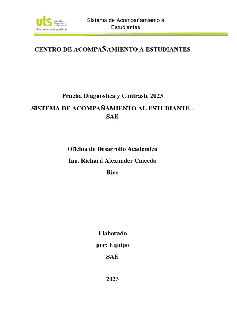 Prueba Diagnóstica de Comprensión Lectora | PDF | Romanticismo