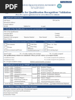Malta Qualification Recognition Process | PDF | Professional Certification