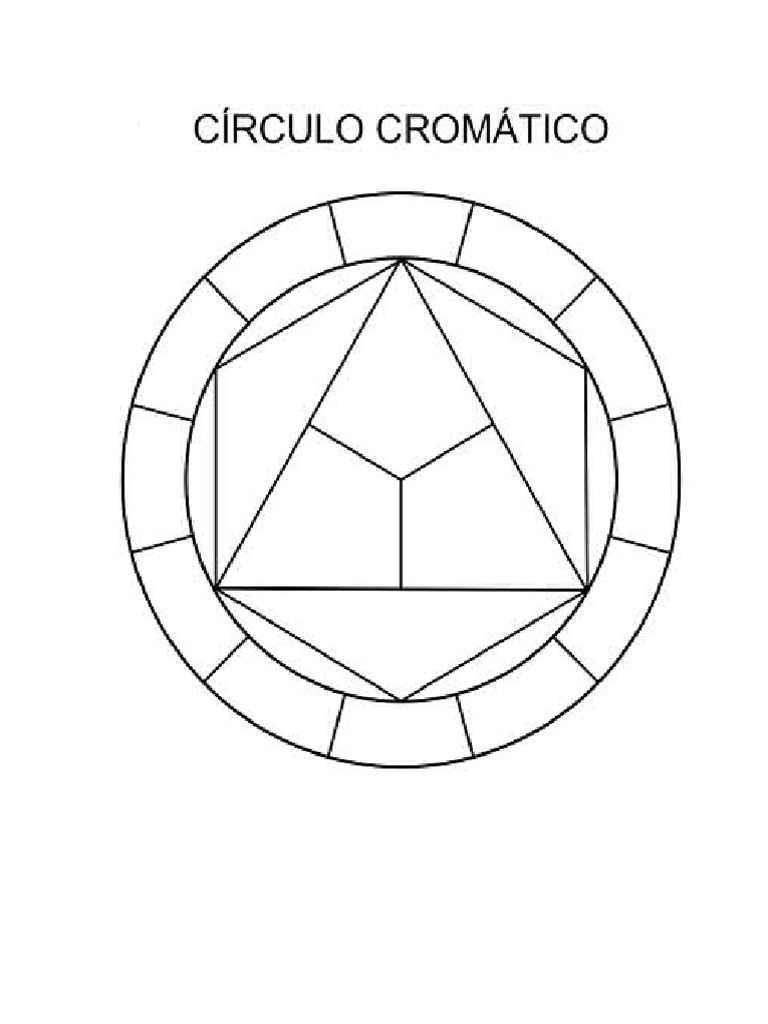 Circulo Cromatico para Imprimir | PDF