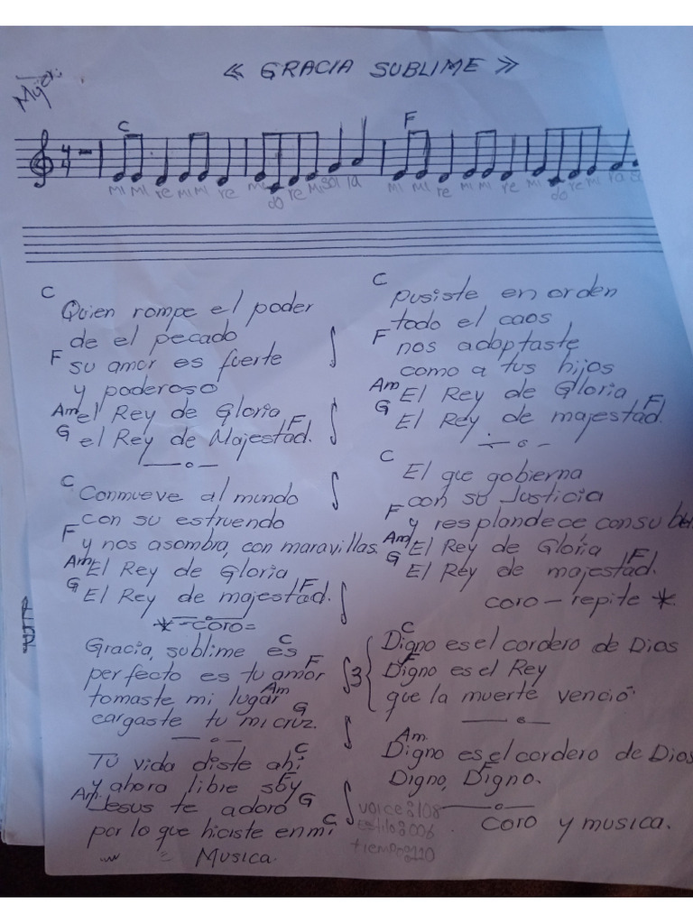 Gracias Sublime | PDF