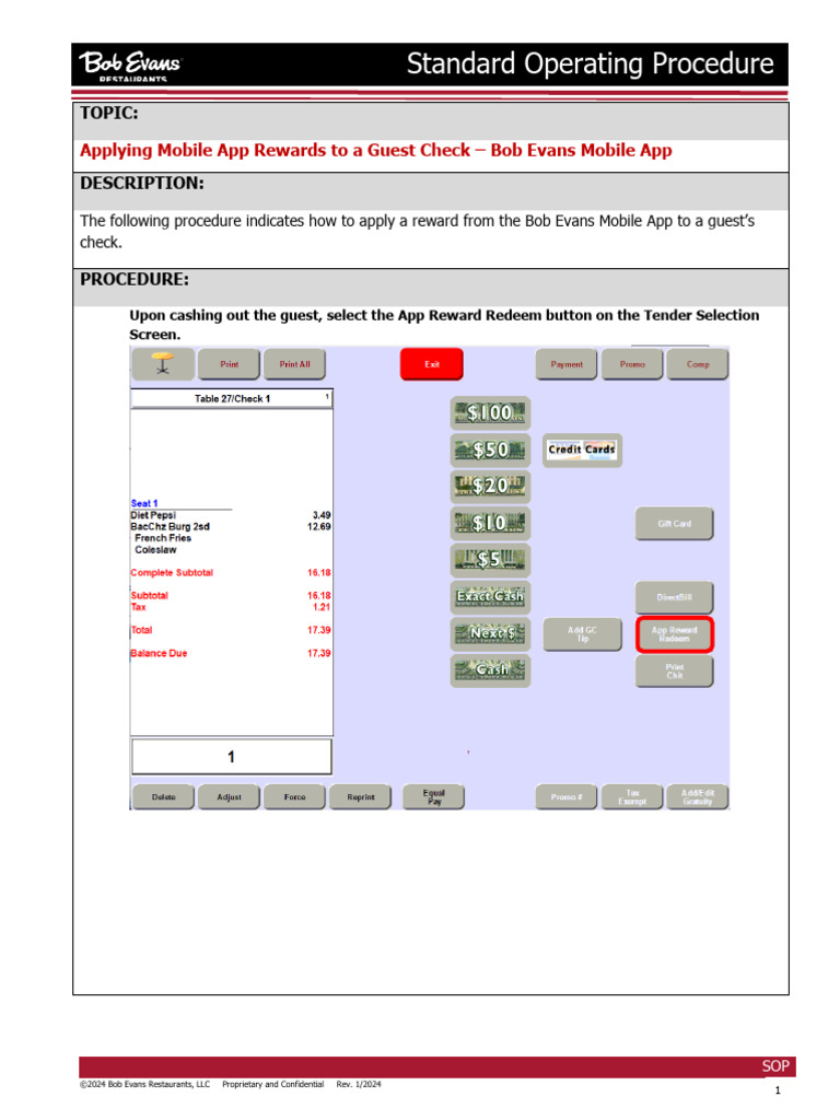 2024 SOP - Awarding Points and Redeeming Rewards | PDF | Qr Code ...