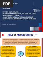Balance Nitrogenado | PDF