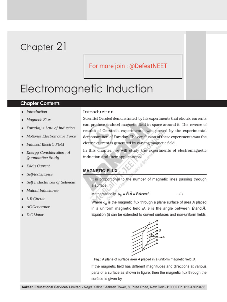 Aakash Physics Module Part-05 | PDF