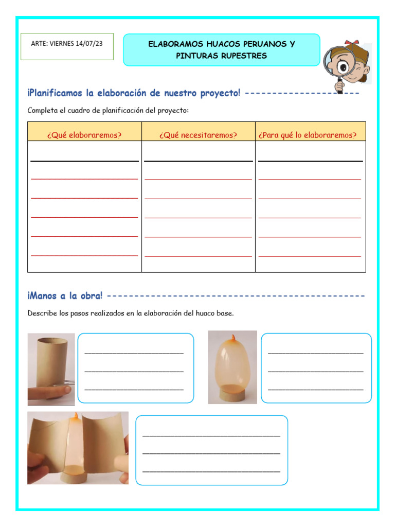 Ficha de Arte Viernes 14 de Julio | PDF