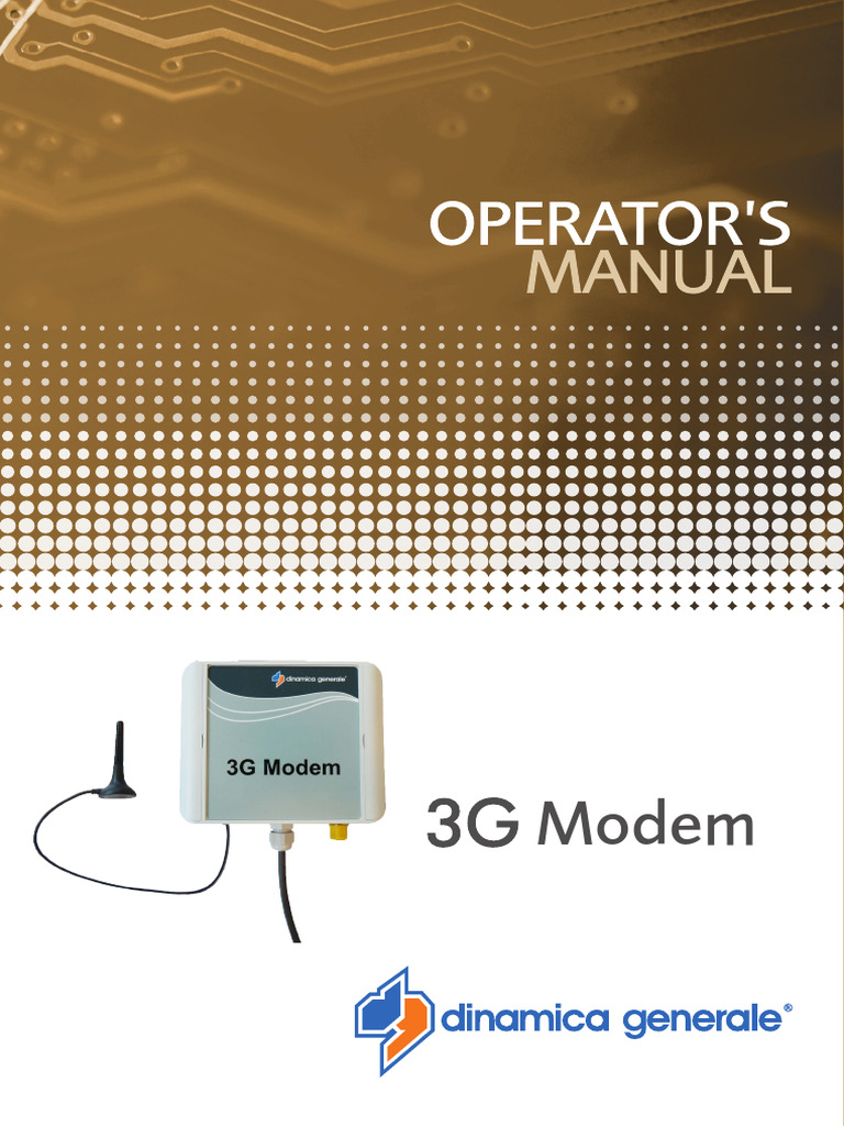 3G Modem Man RevA6 05spa 985-0124 FULL | PDF | 3 G | paquete general de ...