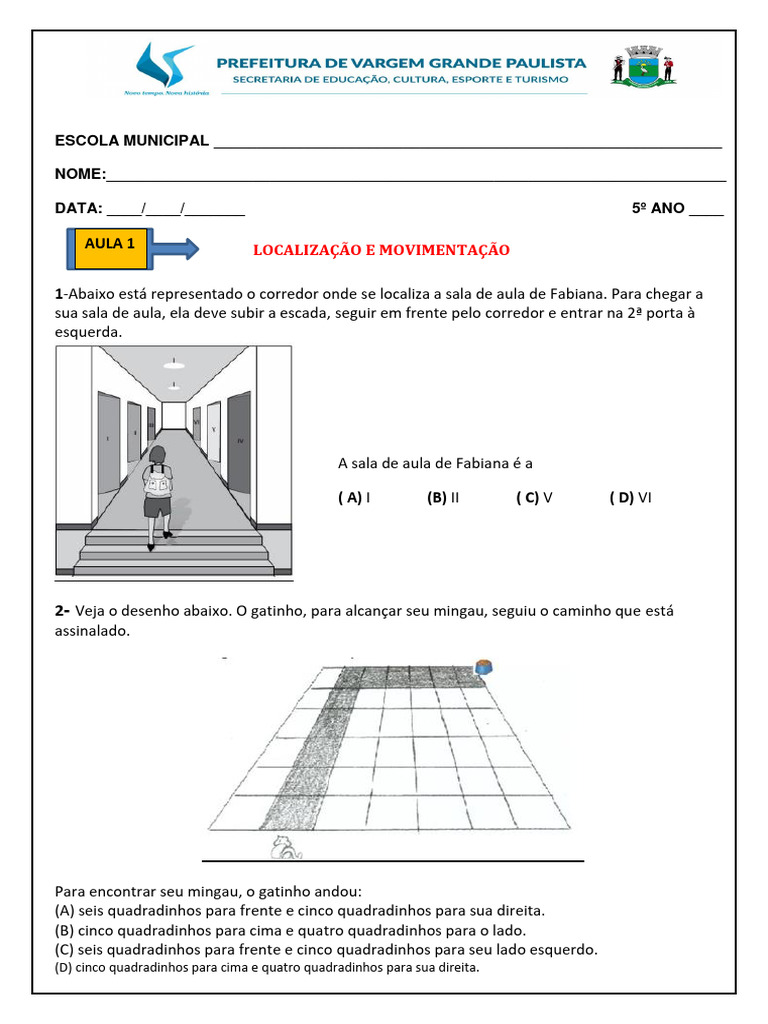 Apostila De Matemática 5 Ano Pdf