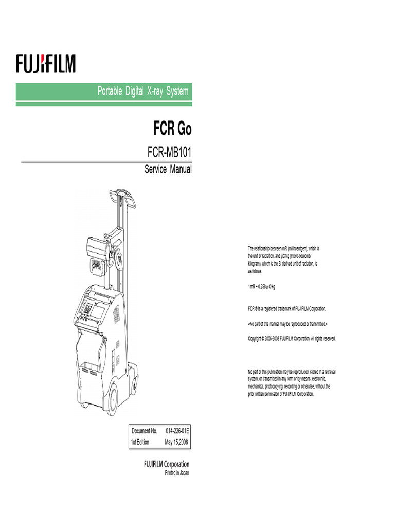 014-226-01E - FCRGo FCR-MB101 (System) - SM | PDF | Battery Charger ...