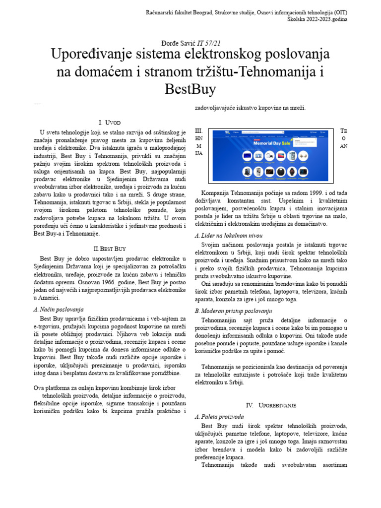 OIT 2 Đorđe Savić 57 21 | PDF