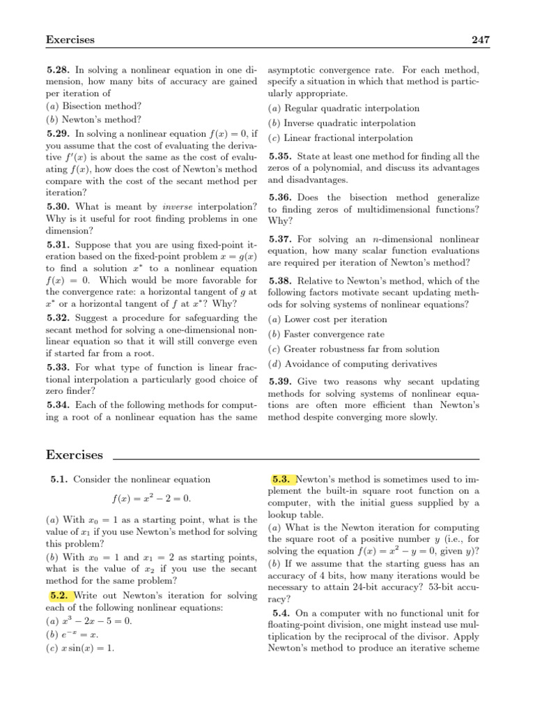 Exercises 05 | PDF | Mathematical Analysis | Mathematical Relations
