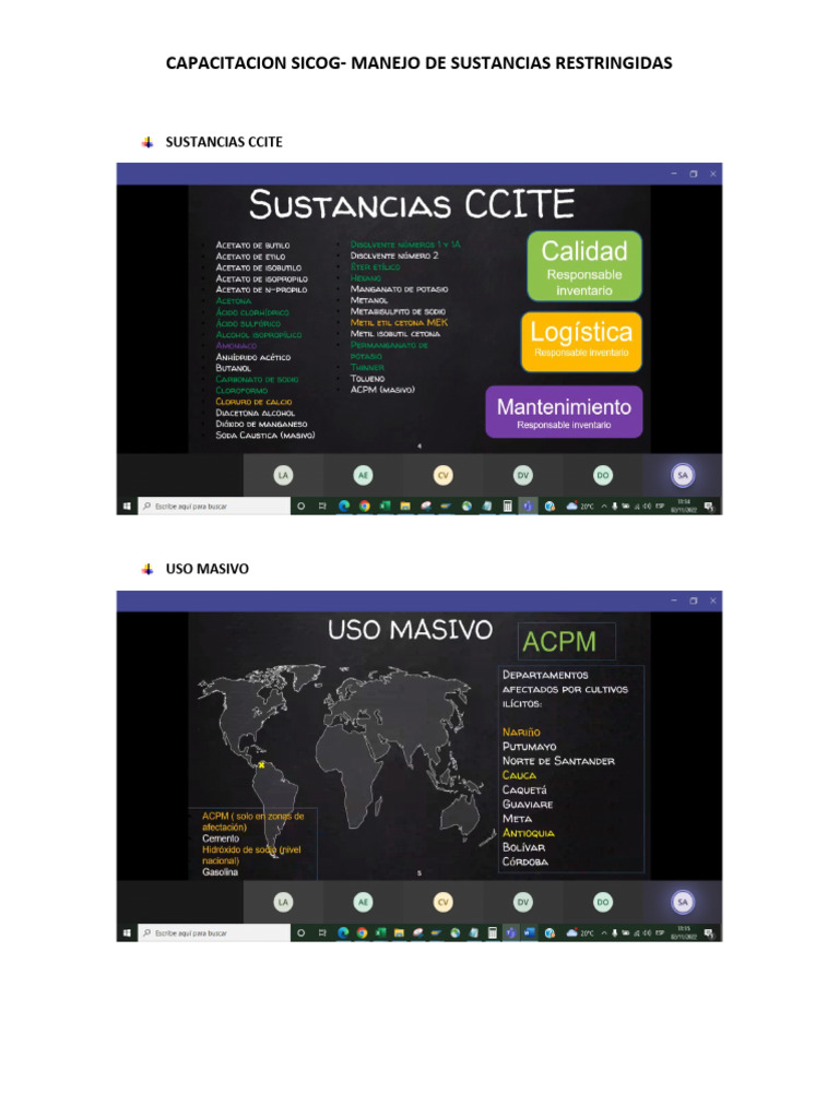 Capacitacion Sicog | PDF | Negocios | Finanzas y dinero
