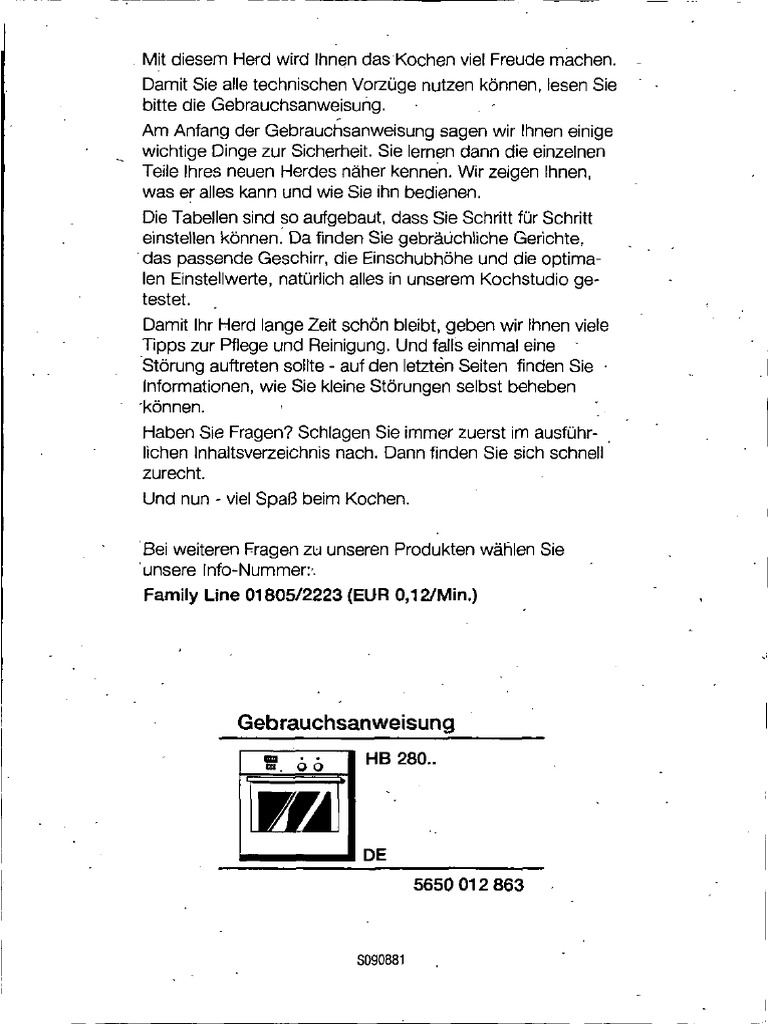 Siemens HB280-5650012863 - A | PDF