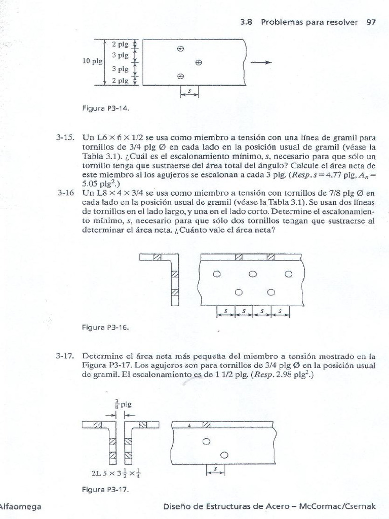 Problemas Cap 3 McCormac 4 | PDF